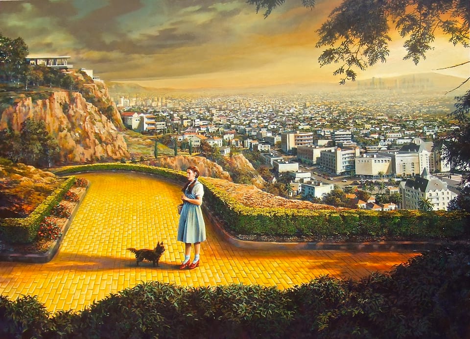 Historic Painting: “Somewhere Over the Rainbow” by John Forrest, 2012.